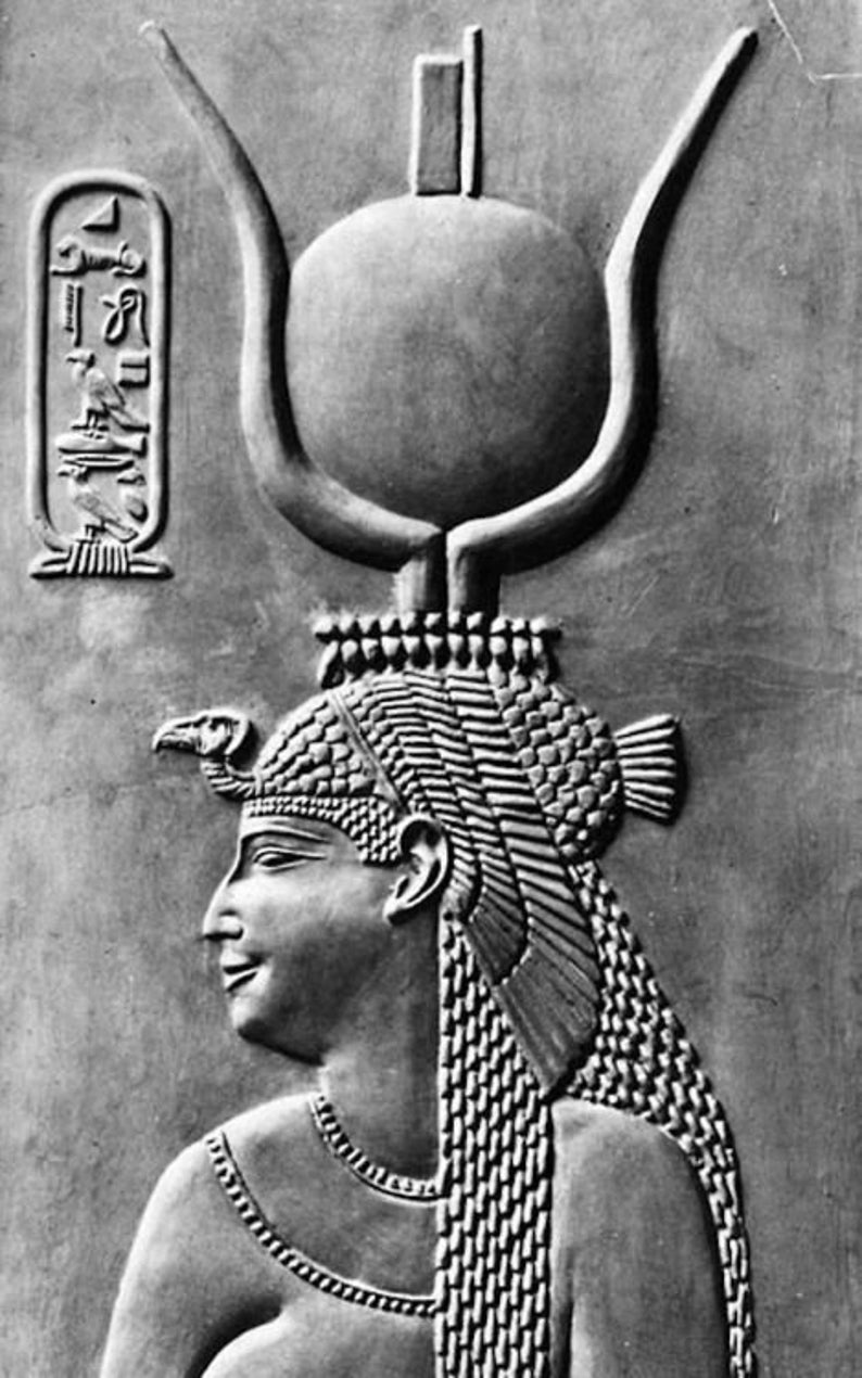 History Egyptian Queen Cleopatra VII Philopator Temple of Hathor ...