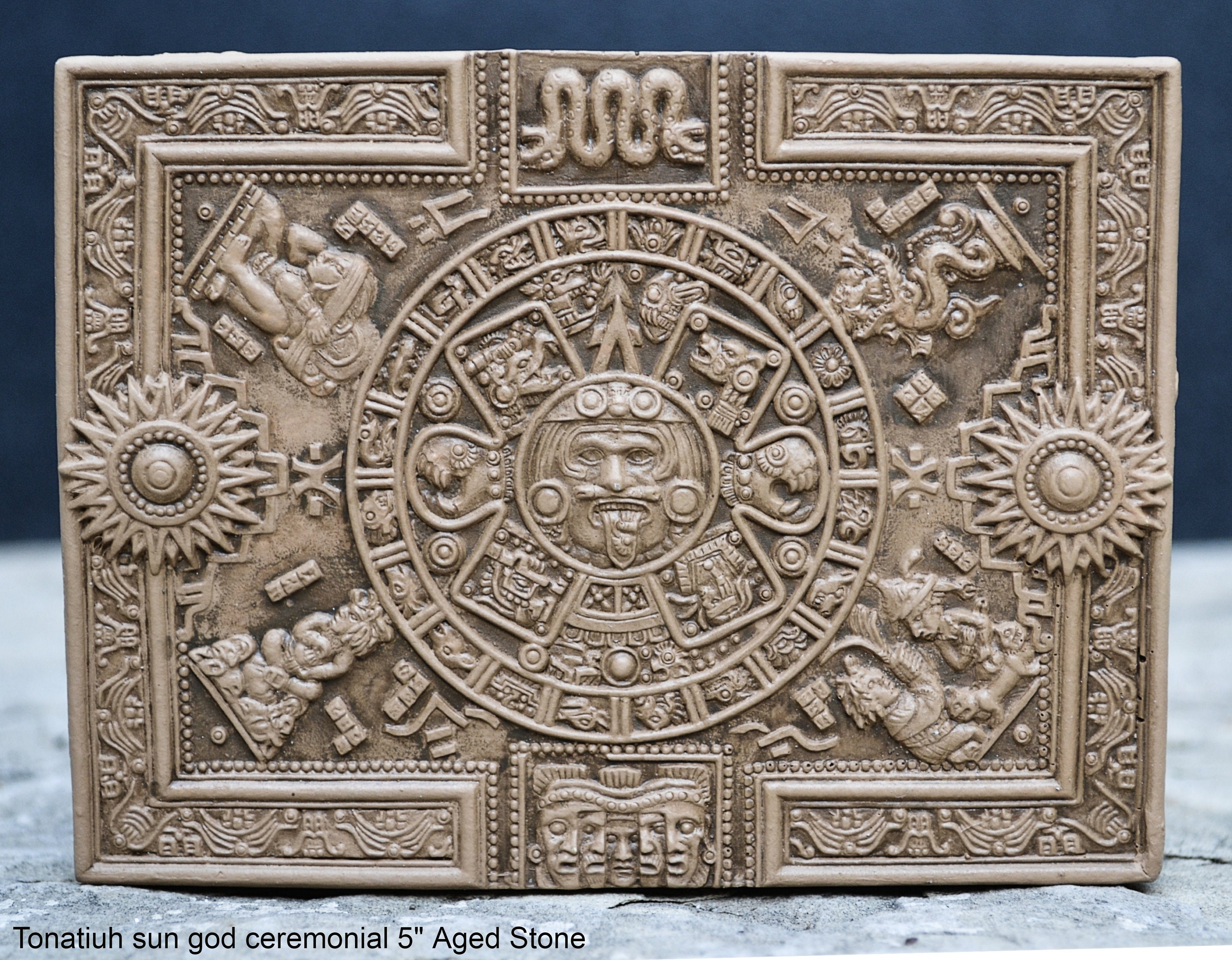 Big Pictures Of The Mayan Sun God