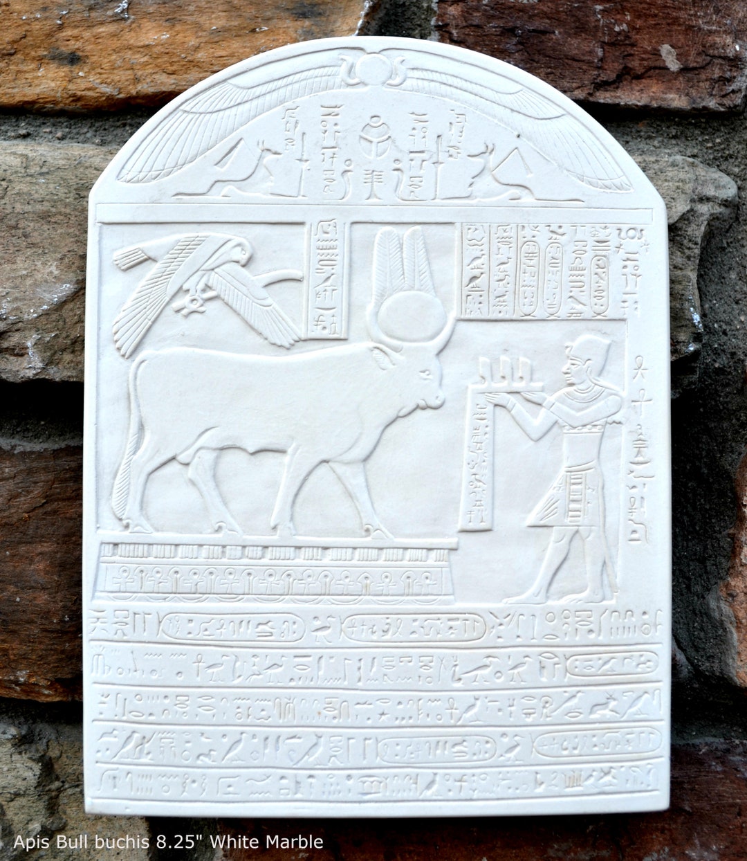 History Egyptian Stela Dedicated by Ptolemy V to the Bull Buchis 8 ...
