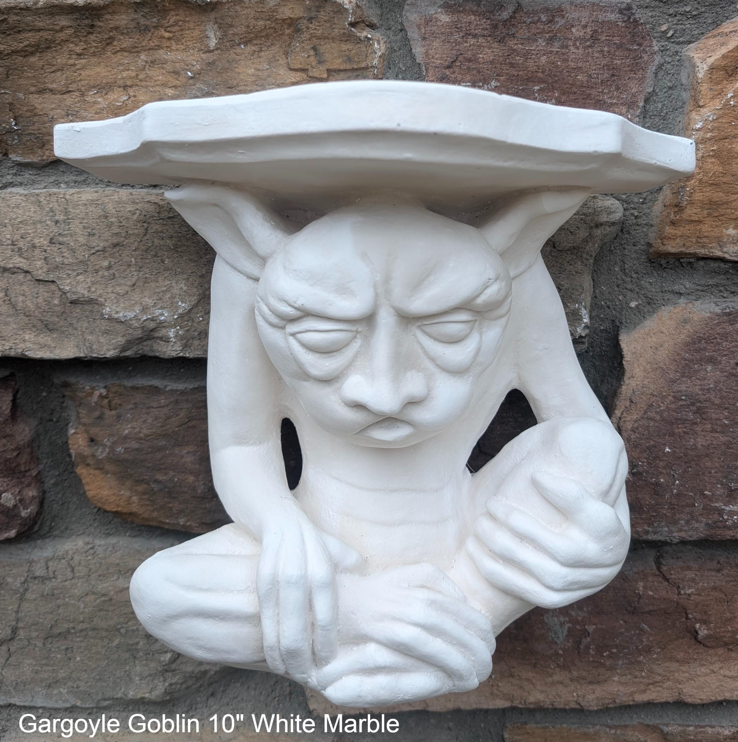 Goblin Mythical Medieval Wall Shelf Corbel Grotesque Sculpture Www.neo ...