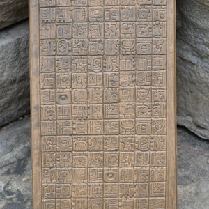 Aztec Mayan Glyph Panel Wall Plaque Fragment Relief Www.neo-mfg.com 10 ...