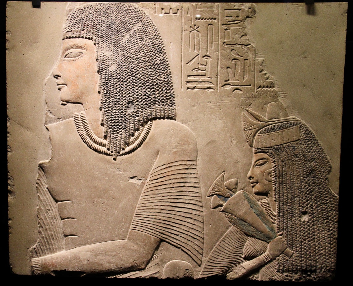 History Egyptian Depet Mother of General Imeneminet Plaque | Etsy