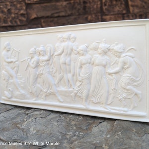 Roman Greek Thorvaldsen Dance Muses Apollo Plaque Wall Relief Www.neo ...