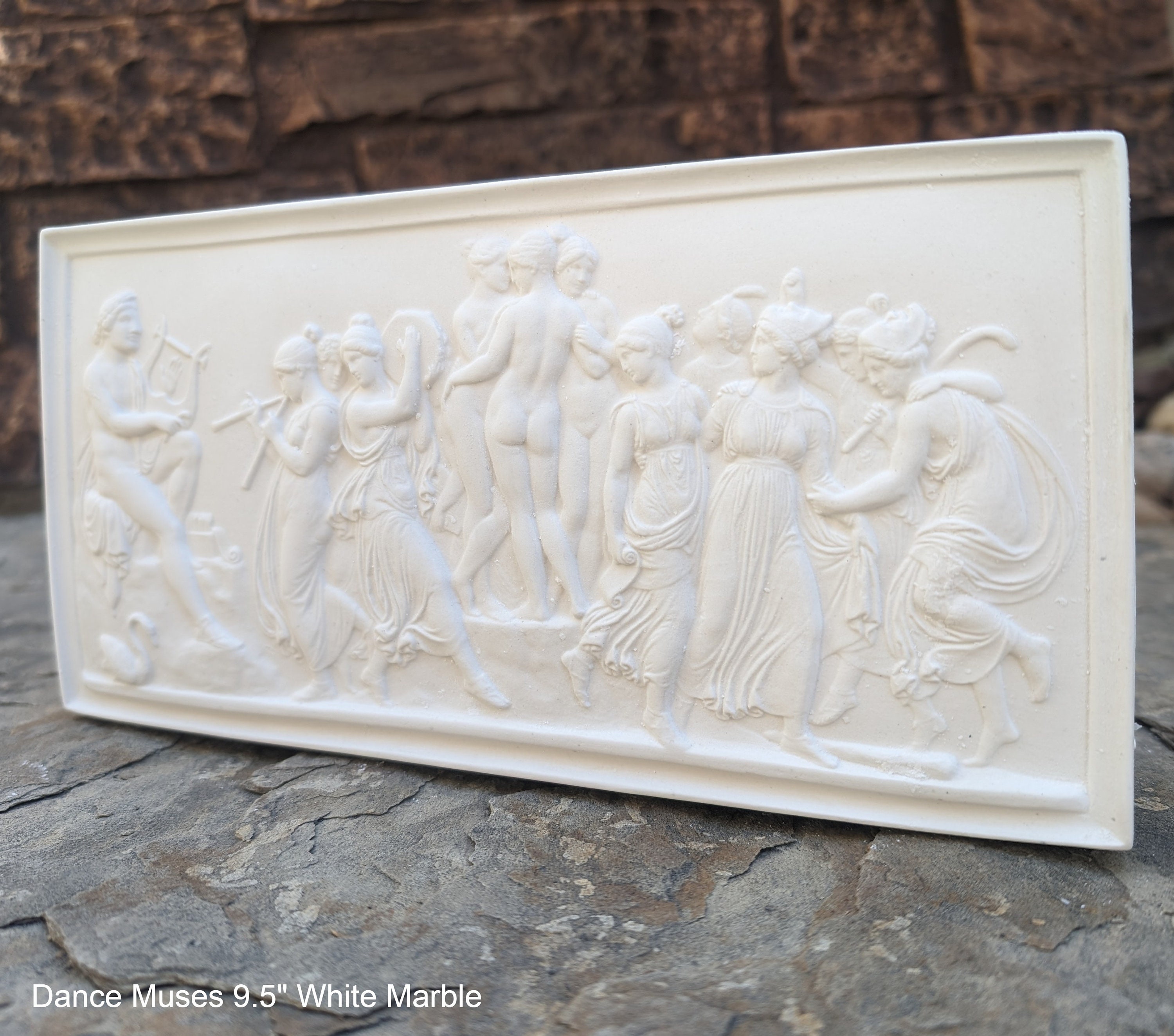 Roman Greek Thorvaldsen Dance Muses Apollo Plaque Wall Relief Www.neo ...