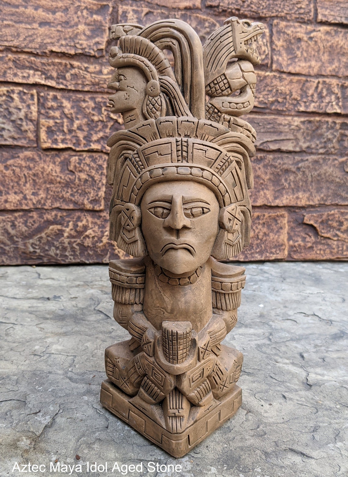 Aztec Mayan Idol Statue Sculpture Www.neo-mfg.com Maya - Etsy