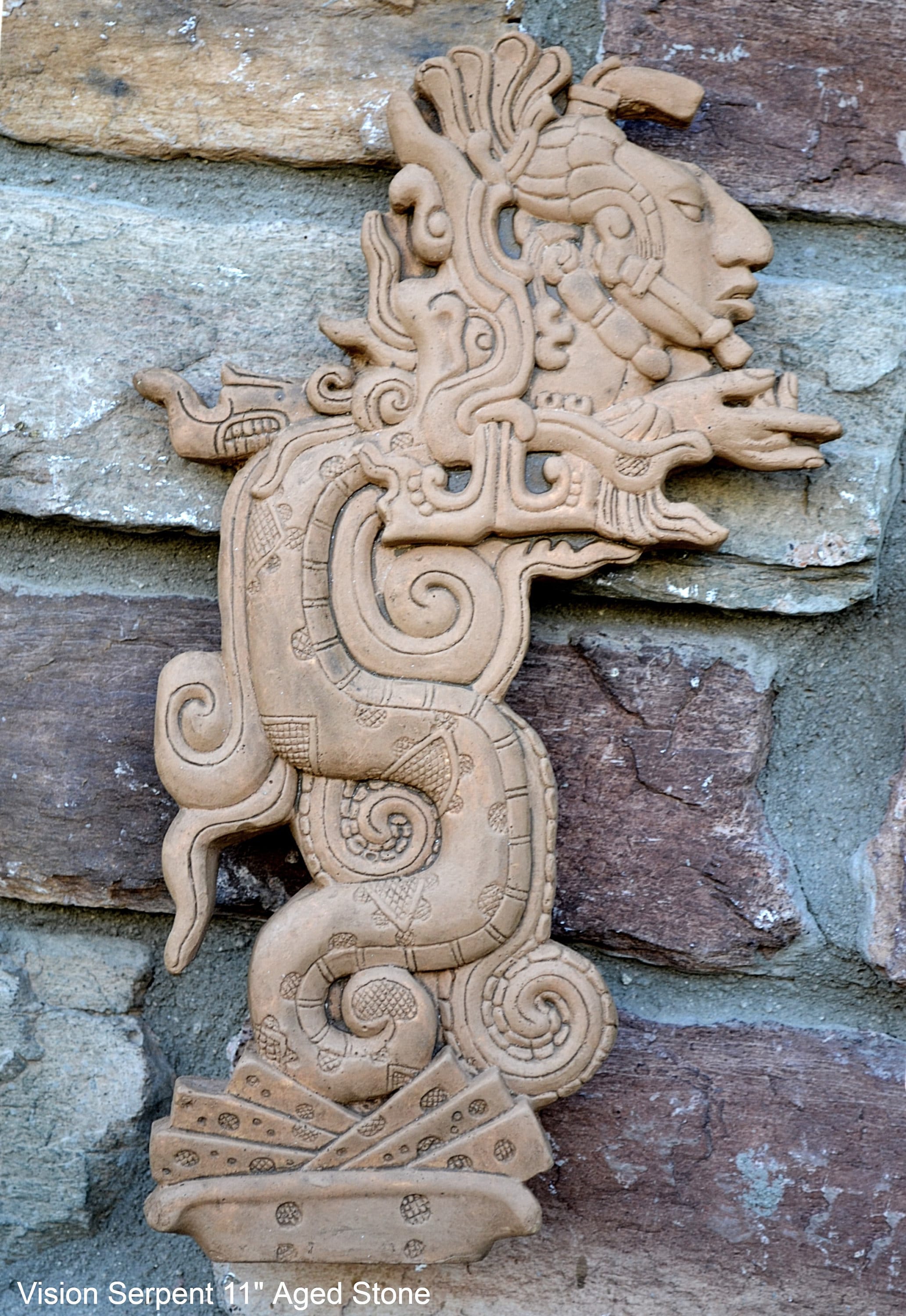 History Aztec Maya Mesoamerica Yaxchilán Vision Serpent Sculpture ...