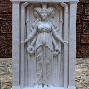 Hecate Hekate Prague, Kinský Palace Sculpture Goddess Heaven, Earth ...