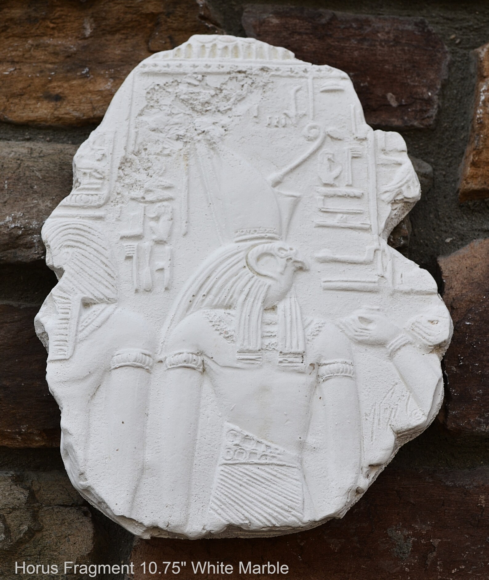 Egyptian Tomb Horemheb Flacon Head God Ra Horus Sculpture Wall Art ...