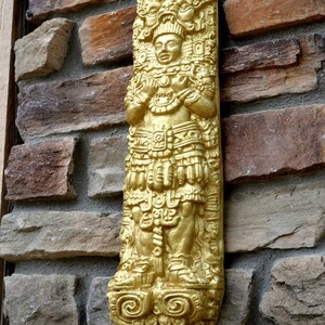 History Chiapas Aztec Maya Artifact Carved Sculpture Statue 20" Tall Neo-mfg - Etsy