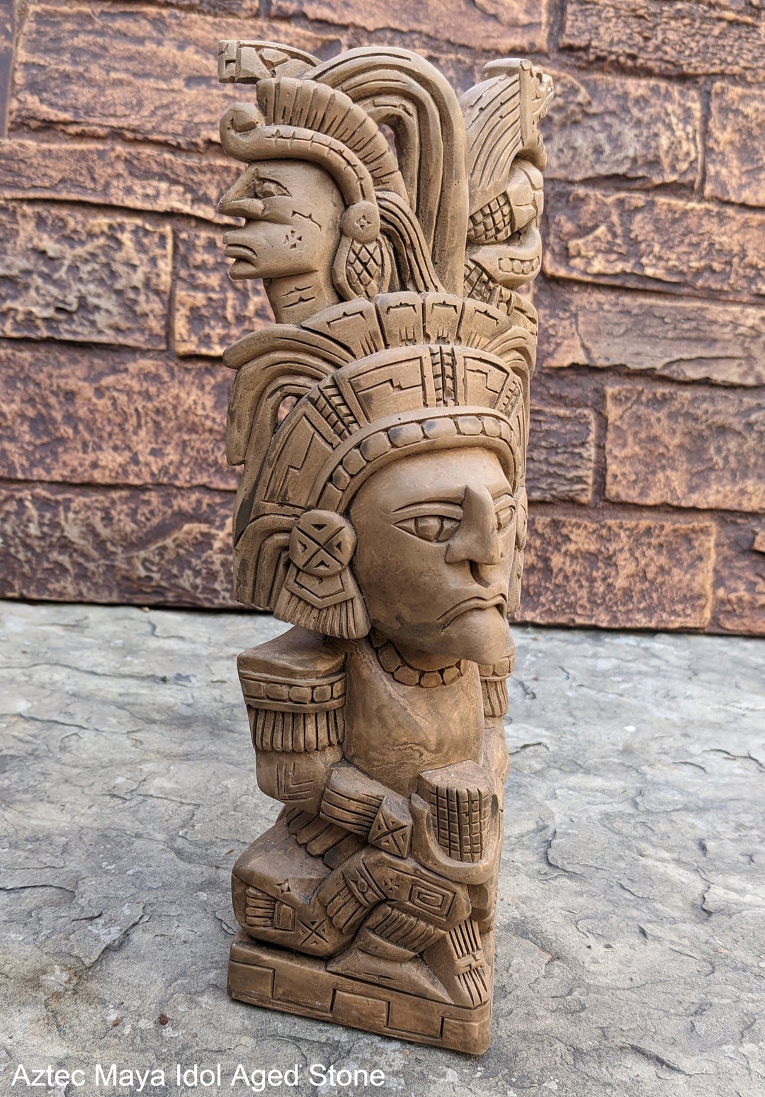 Aztec Mayan Idol Statue Sculpture Www.neo-mfg.com Maya - Etsy