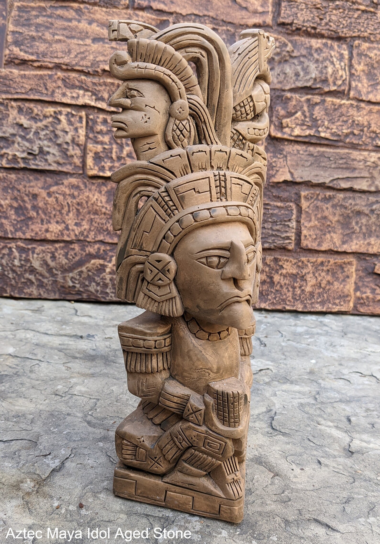 Aztec Mayan Idol Statue Sculpture Www.neo-mfg.com Maya - Etsy