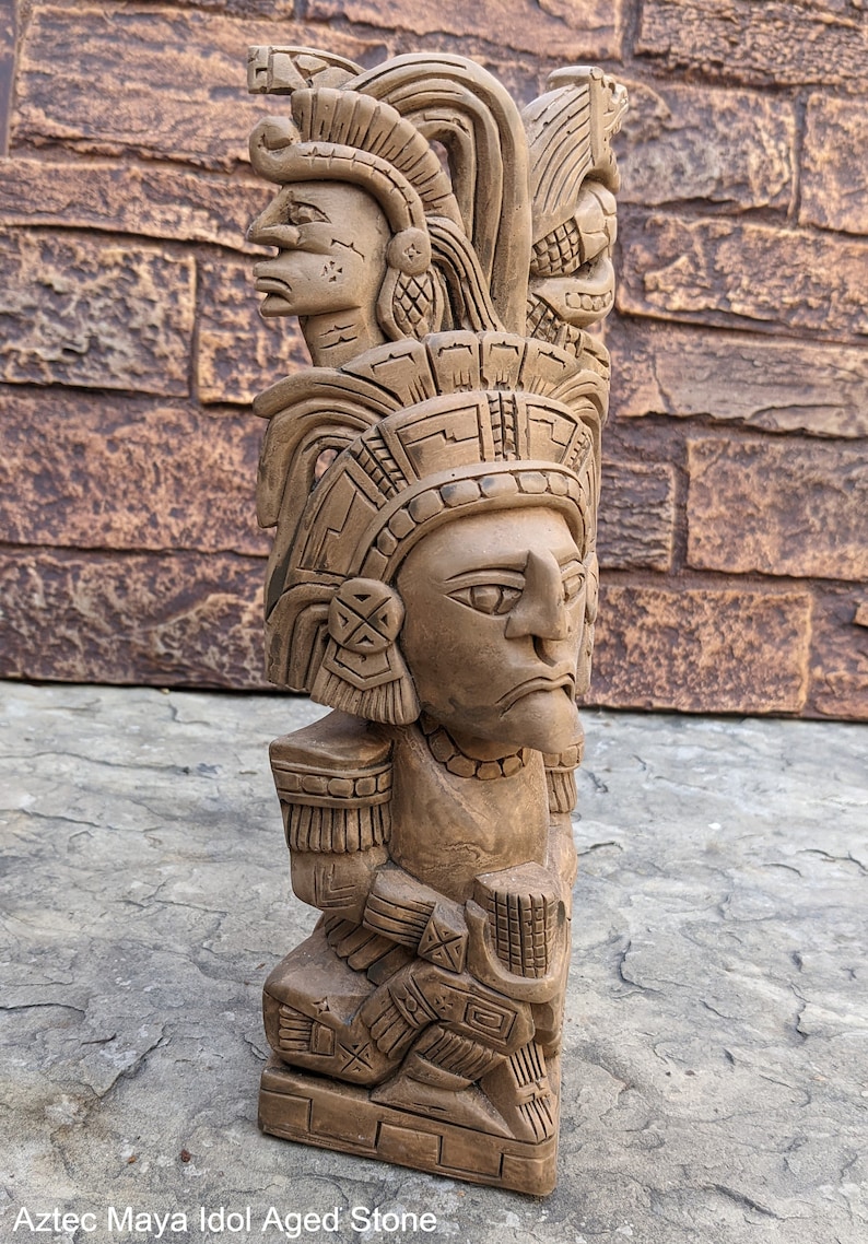 Aztec Mayan Idol Statue Sculpture Www.neo-mfg.com Maya - Etsy