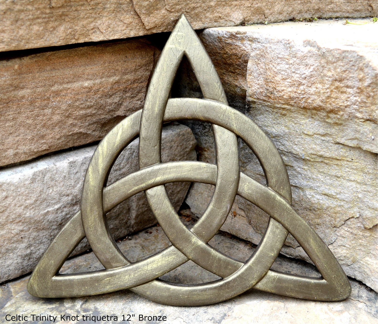 Celtic Decor Trinity Knot Wall Plaque Sculpture Irish - Etsy