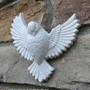 Nature Bird Dove Sculptural Wall Plaque Relief Home Decor Www.neo-mfg ...