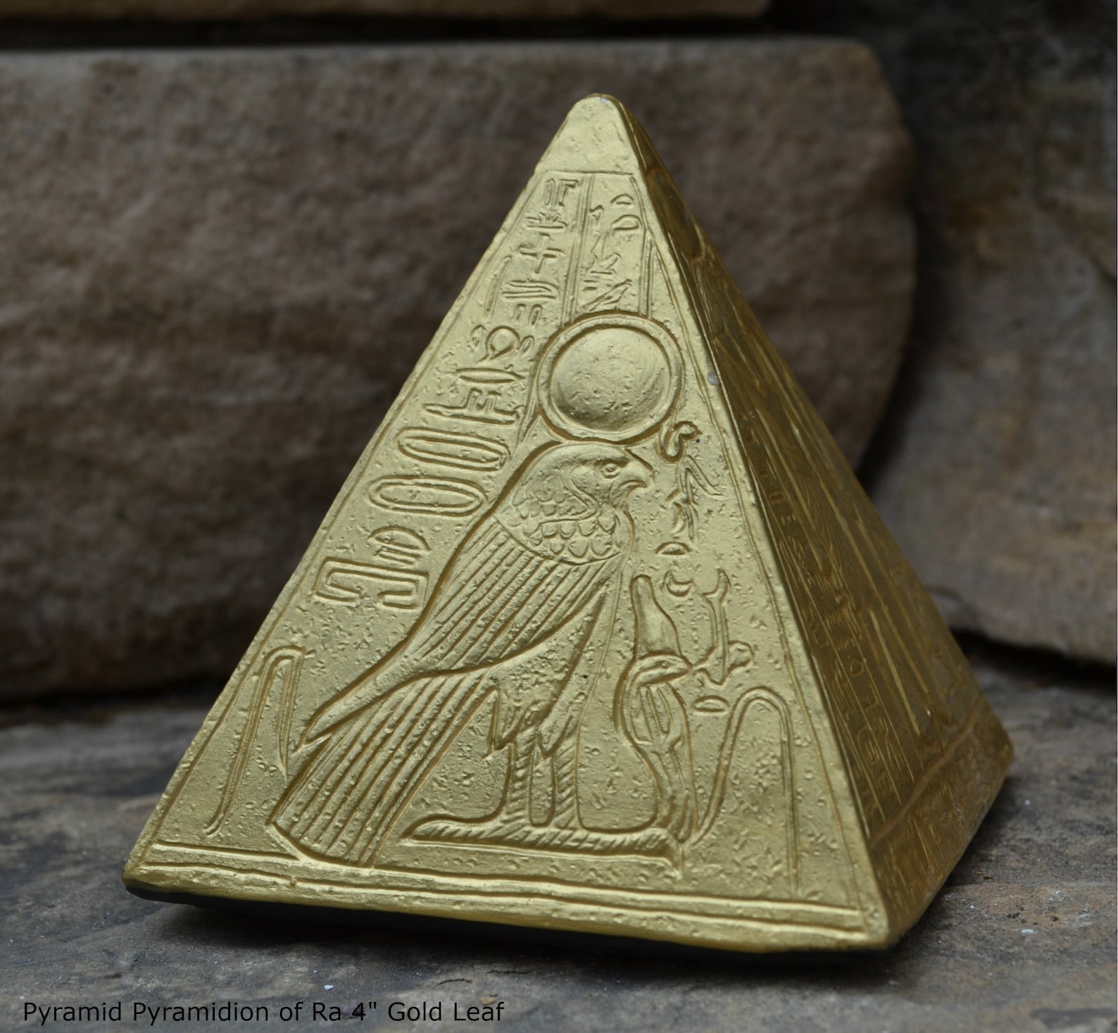 Egyptian Pyramid Pyramidion of Ramose Ra Artifact Carving | Etsy