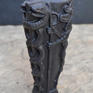 Sumerian Libation Cup of King Gudea Caduceus Votive Chalice Statue ...