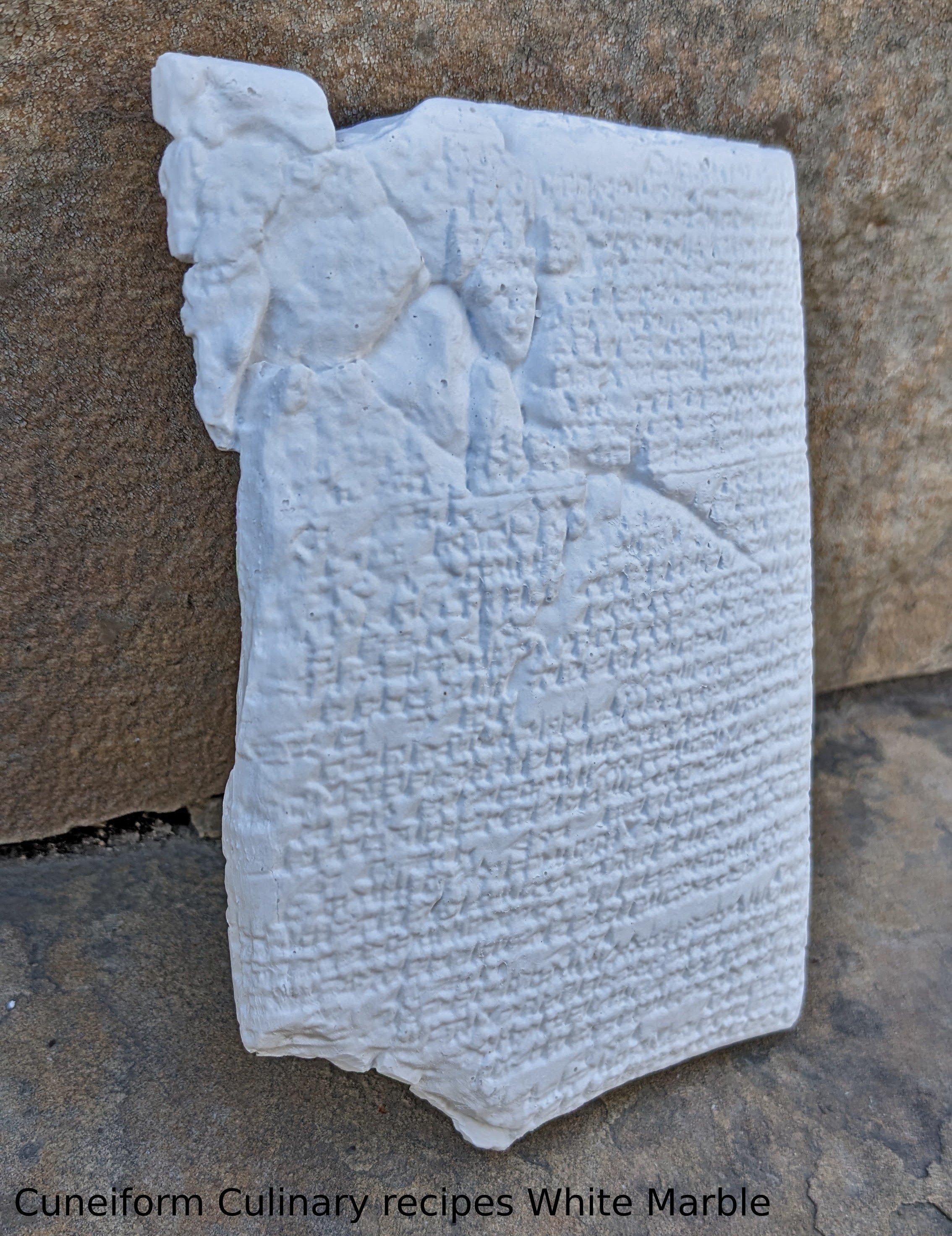 Babylonian Cuneiform Culinary Recipes Sculpture Www.neo-mfg.com ...