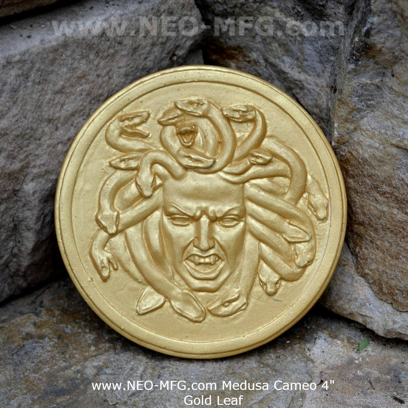 History Medusa Design Artifact Carved Sculpture Statue Cameo 4" Www.neo ...
