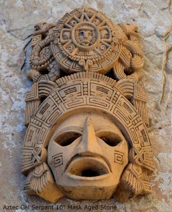 Aztec Sun God Mask