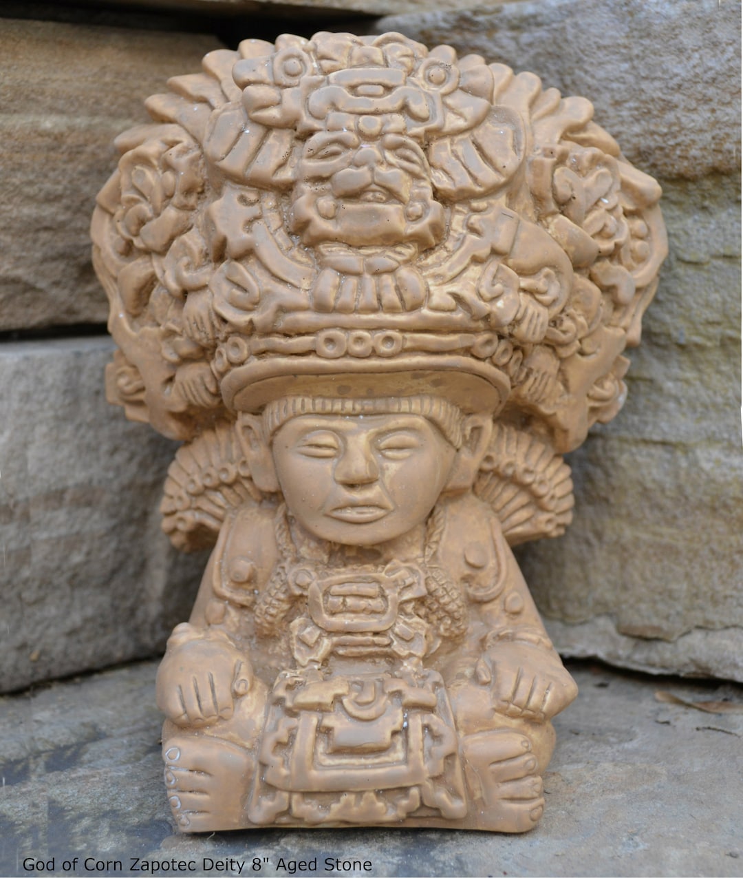 History Aztec Maya Mesoamerica God of Corn Zapotec Deity Vessel ...