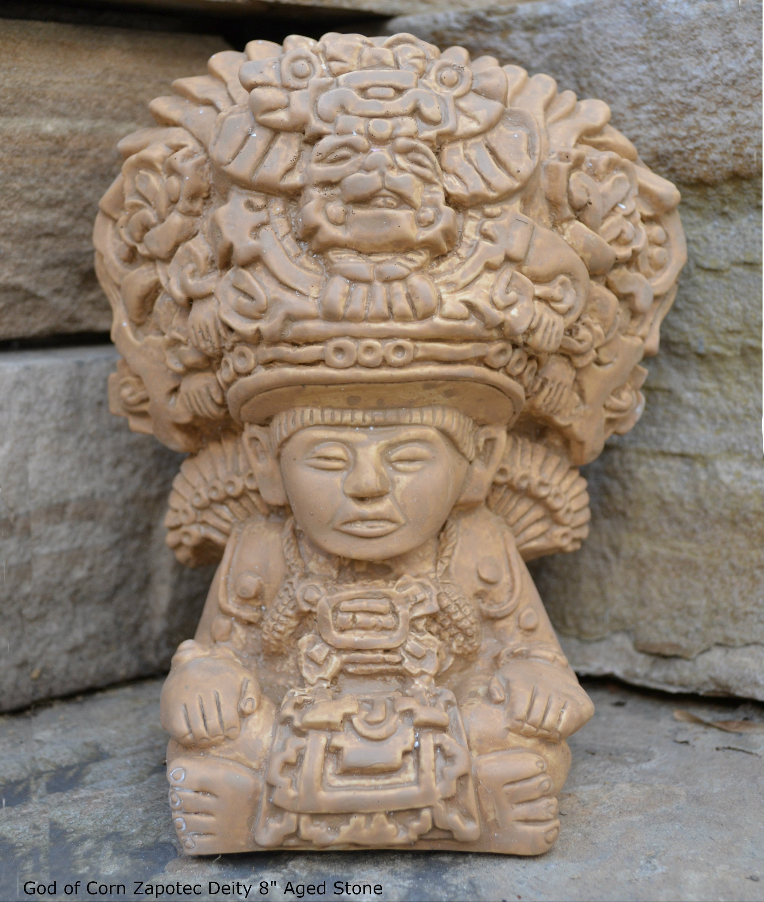 Aztec Sculptures Of Gods