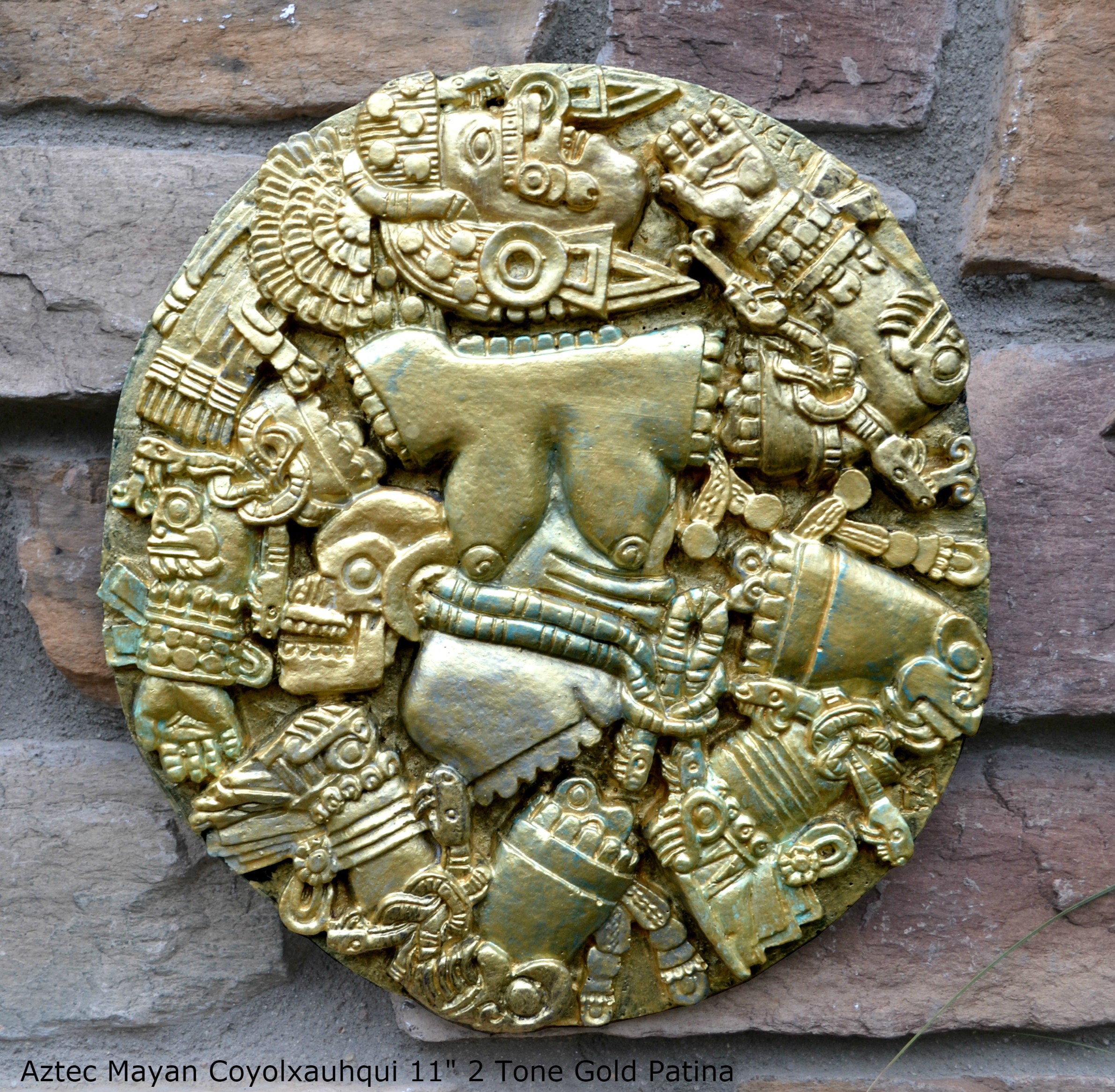 History Aztec Maya Artifact Coyolxauhqui Moon goddess | Etsy