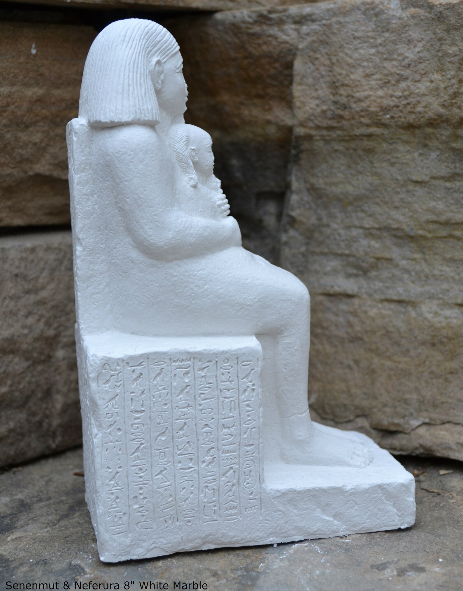 History Egyptian Senenmut Holding Princess Neferure I Artifact - Etsy