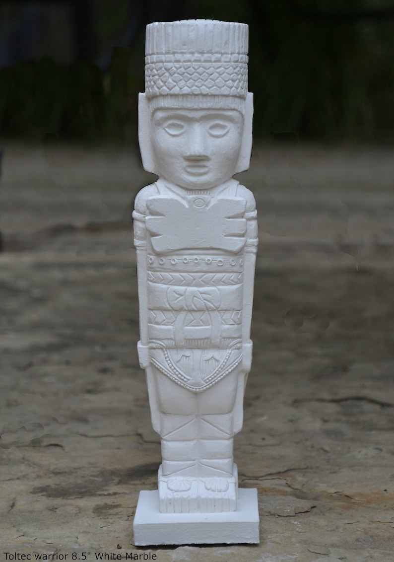 History Toltec Warrior Mesoamerican MAYAN AZTEC Sculptural Wall Plaque ...