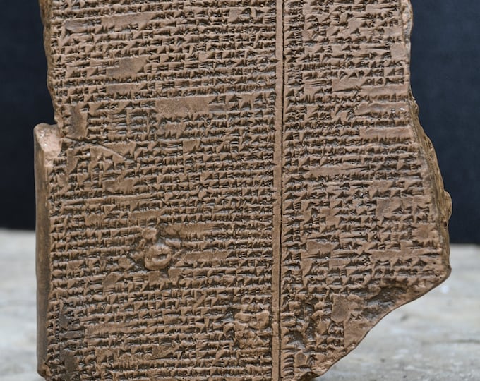 History EPIC OF GILGAMESH Pre-biblical Deluge Flood Story Museum ...