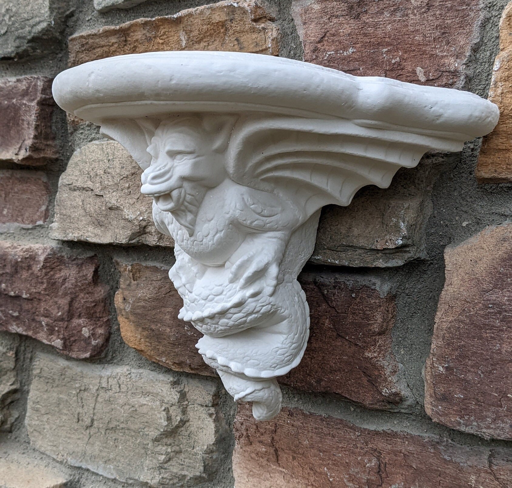 Gargoyle Satyr Wall Shelf Corbel Grotesque Goblin Dragon Mythical ...