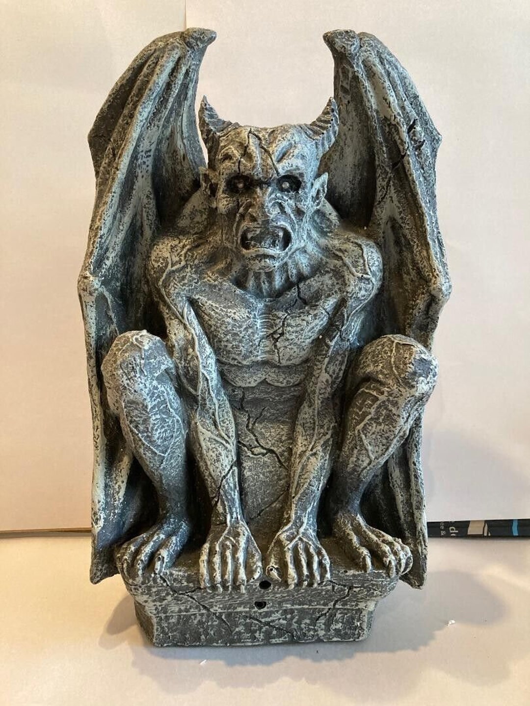Gargoyle Sculpture Wall Relief 12" Www.neo-mfg.com - Etsy