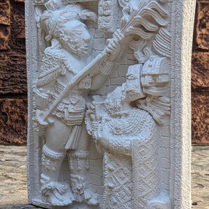 Aztec Mayan Yaxchilán Lintel 24 Sculpture 9.5" Www.neo-mfg.com Plaque ...