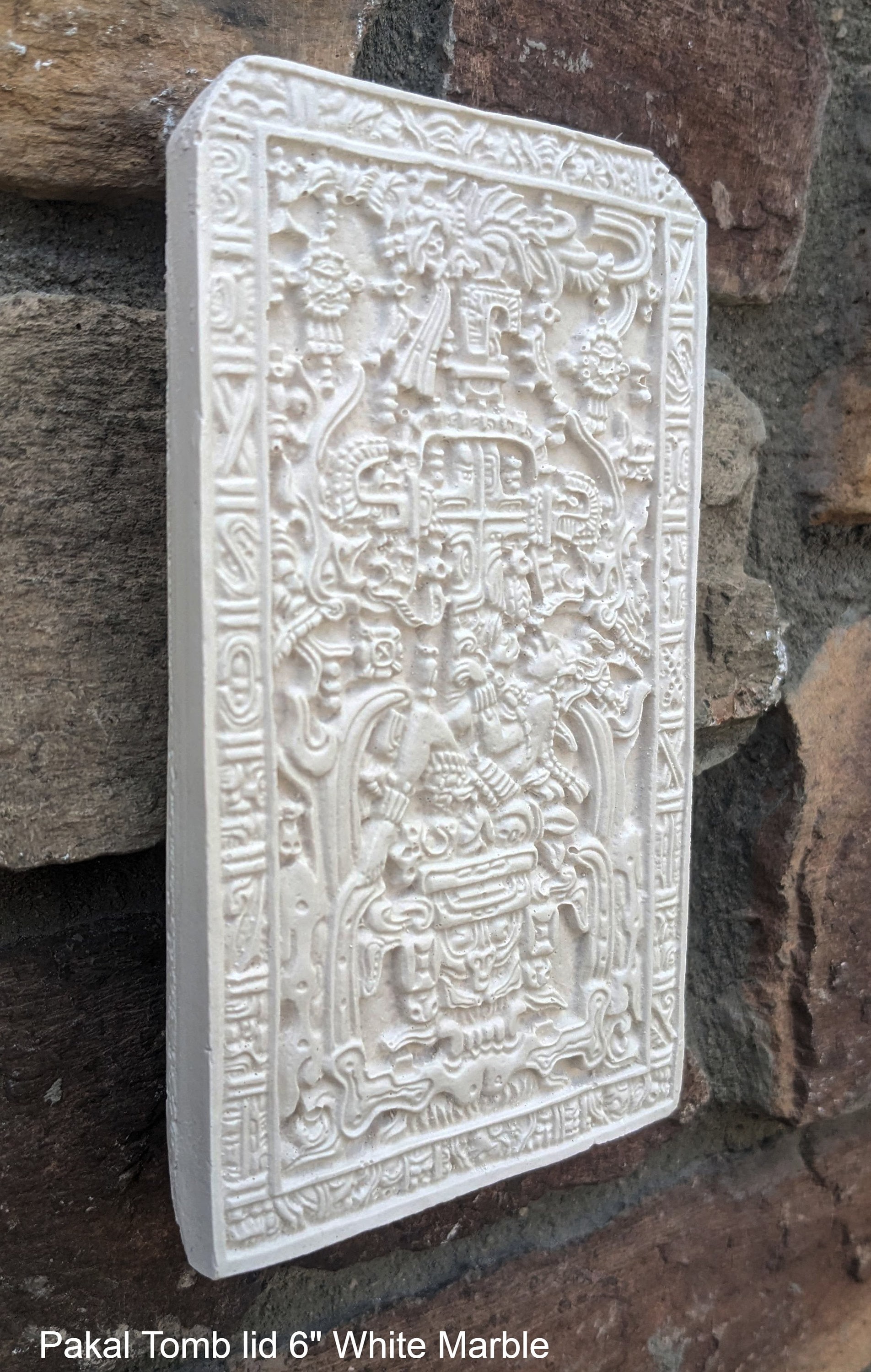 History Aztec Mayan Sarcophagus of King K’inich Janaab’ Pakal Wall ...