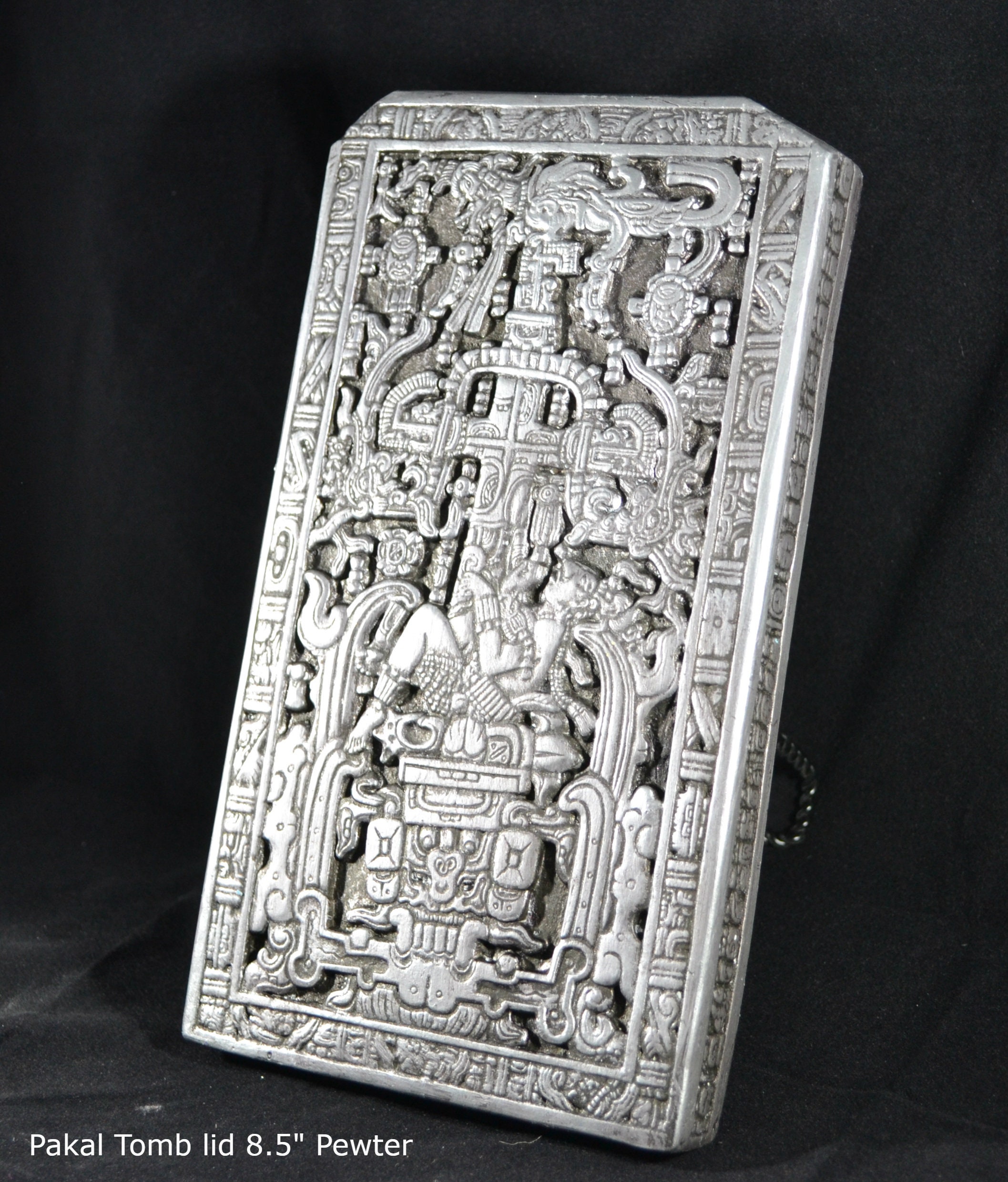 History Aztec Mayan Sarcophagus of King K’inich Janaab’ Pakal Wall ...