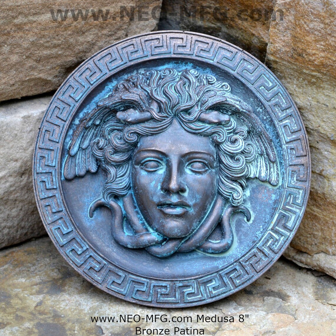 History Medusa Artifact Carved Wall Plaque Sculpture Statue 8" Www.neo ...