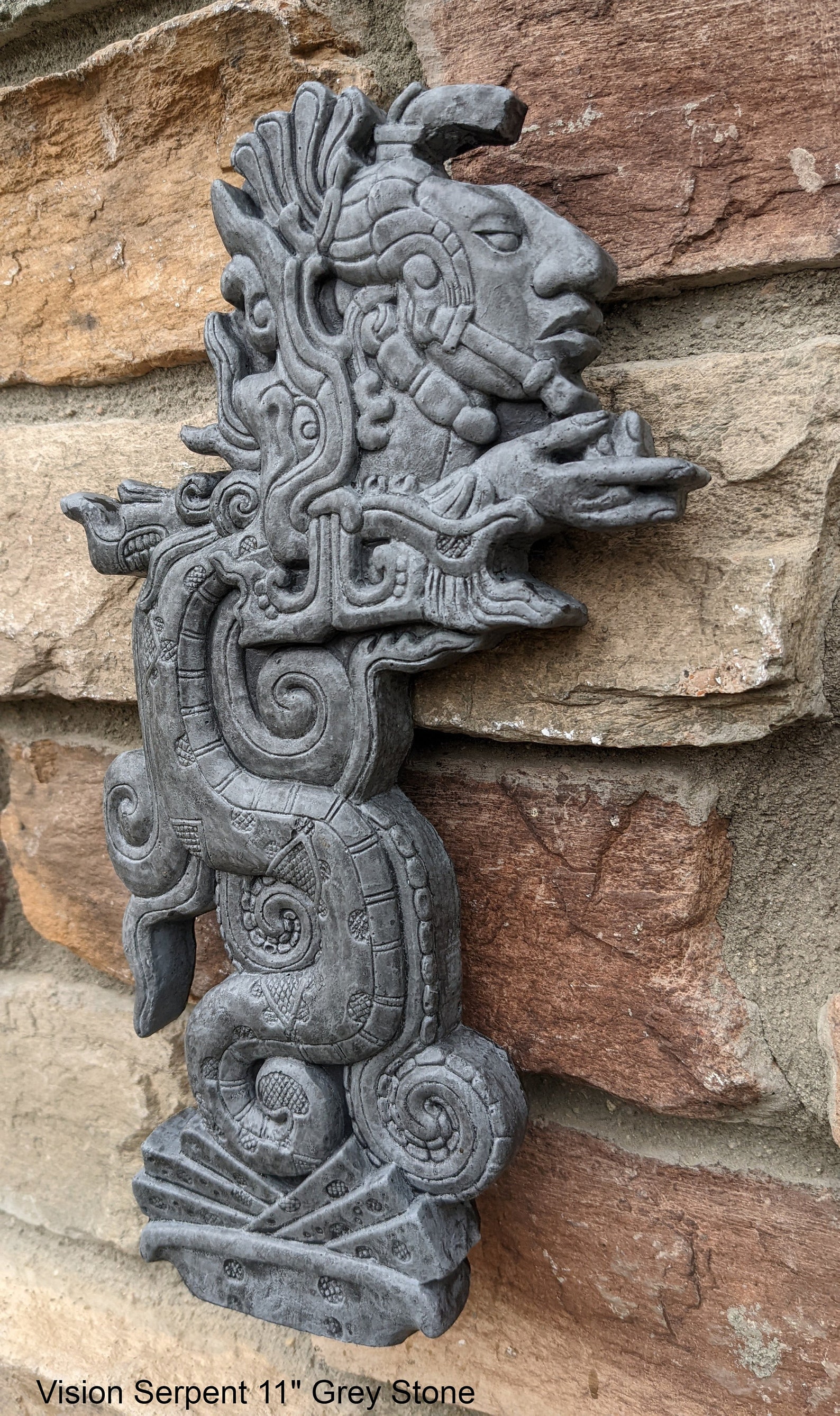 History Aztec Maya Mesoamerica Yaxchilán Vision Serpent Sculpture ...