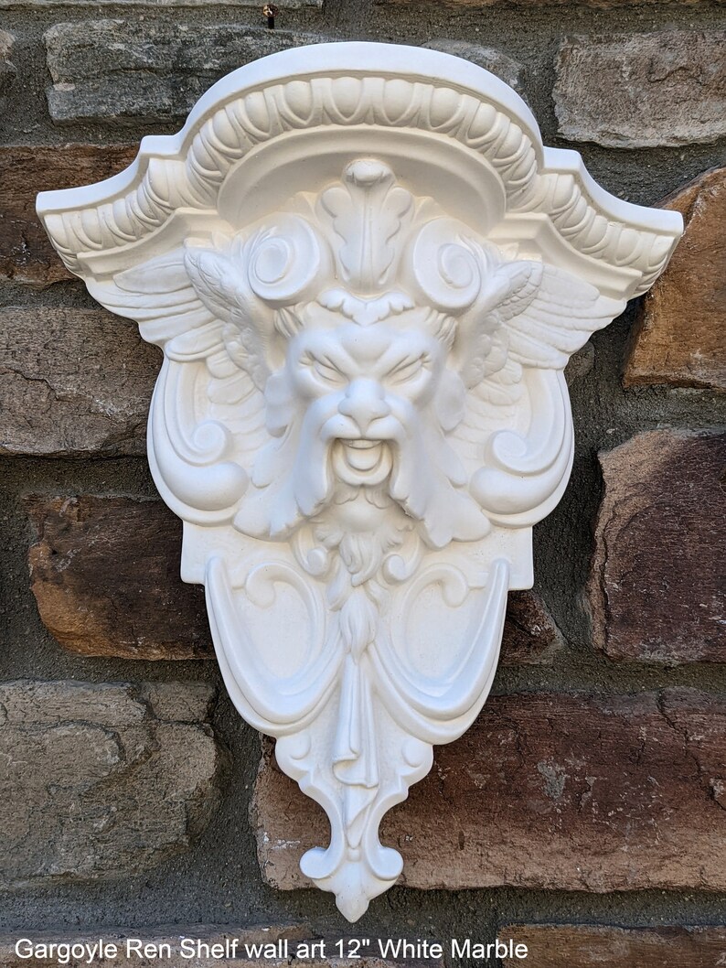 Gargoyle Satyr Wall Shelf Corbel Grotesque Goblin Sculpture - Etsy