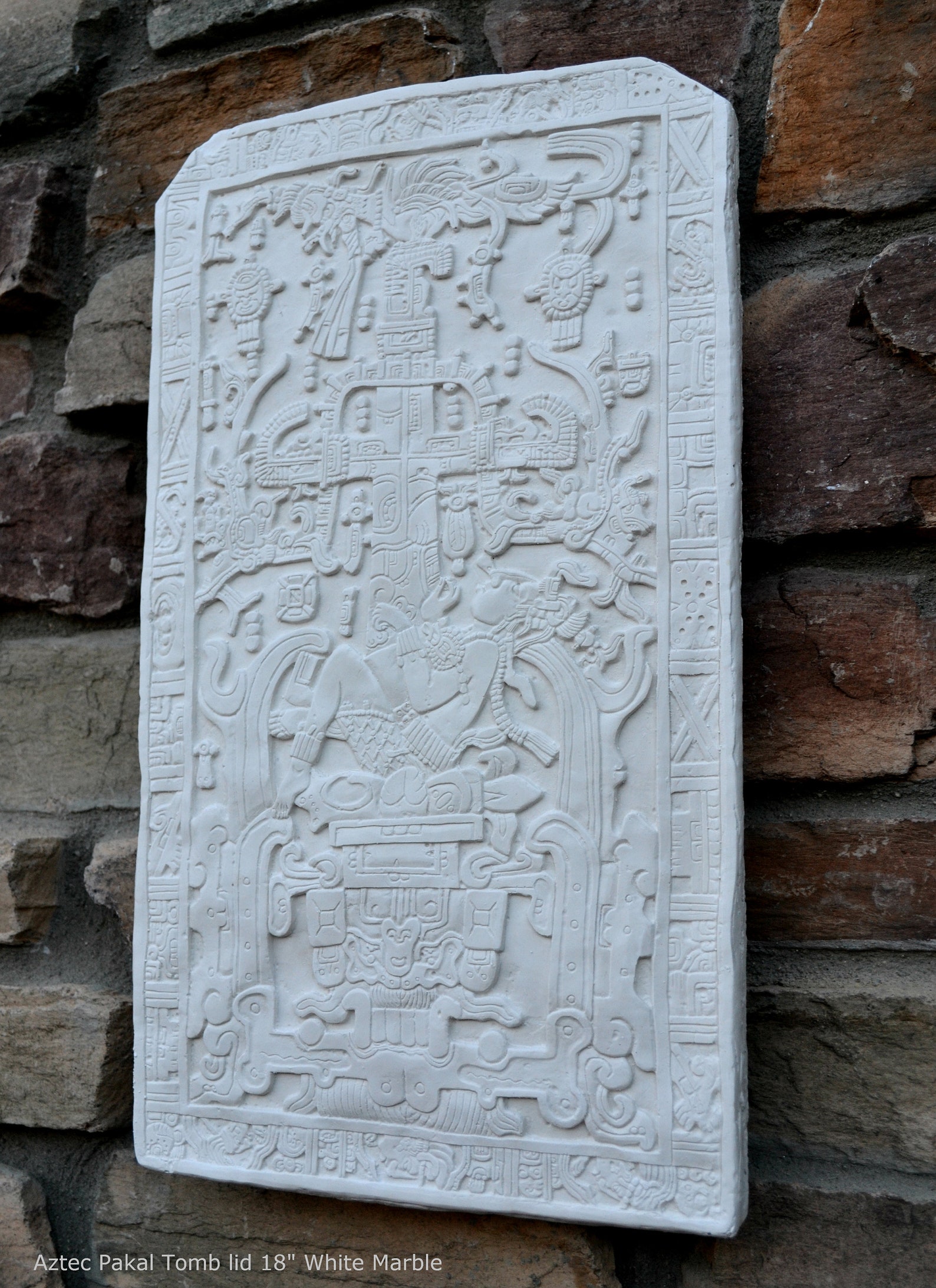 History Aztec Mayan Sarcophagus of King K’inich Janaab’ Pakal Wall ...