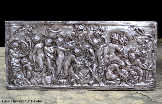 Faun Harvest Pan Goddess Dancing Feast of Bacchus | Etsy