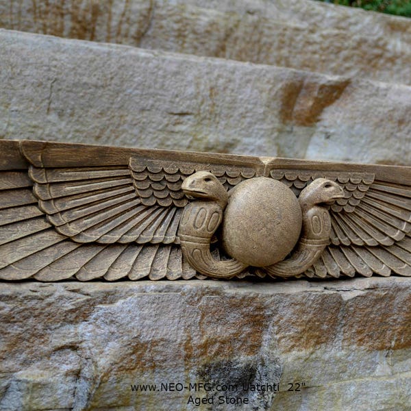 Egyptian Winged Solar Disc - Etsy