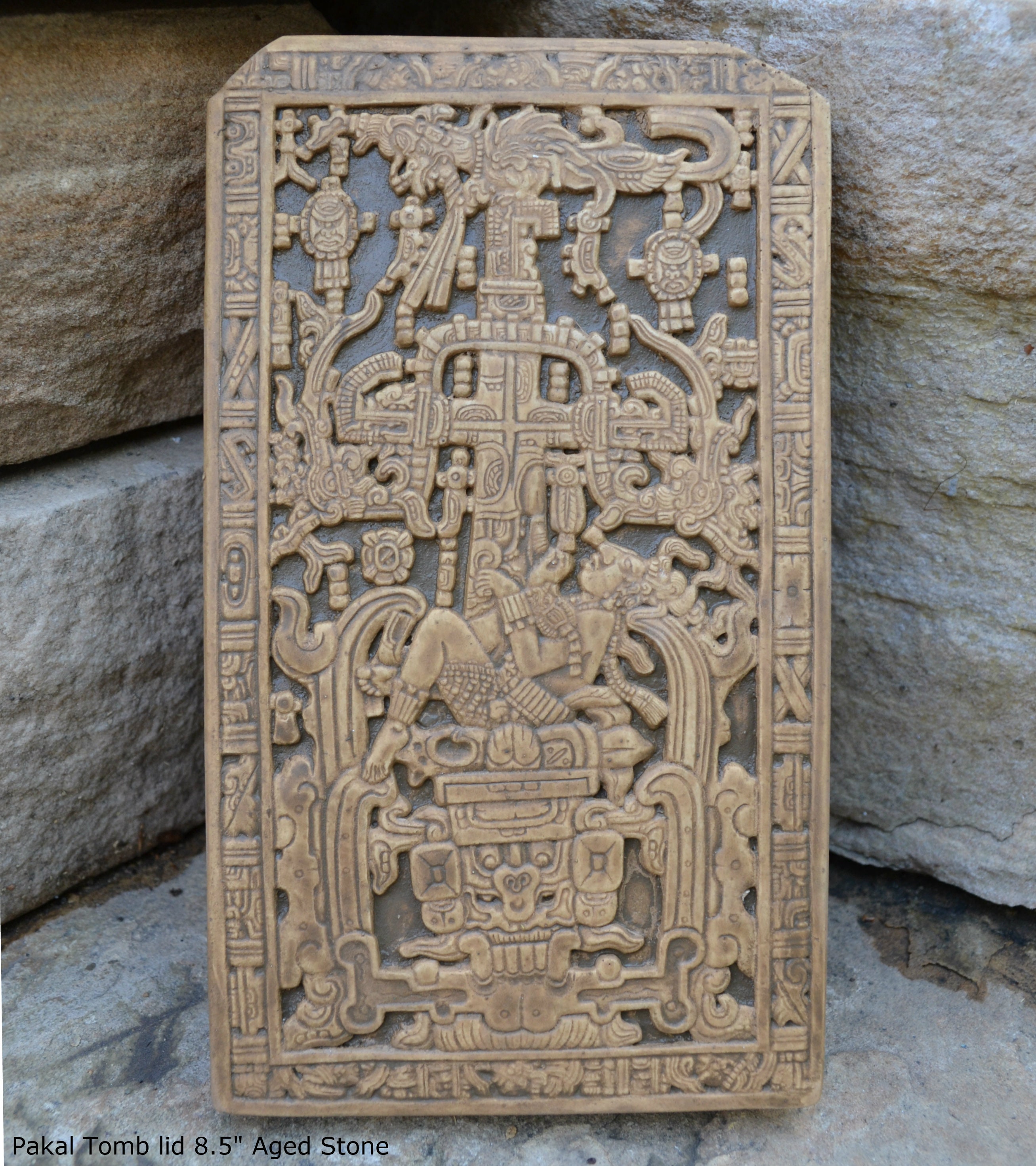 Mayan Astronaut Statue