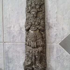 History Chiapas Aztec Maya Artifact Carved Sculpture Statue 20" Tall Neo-mfg - Etsy