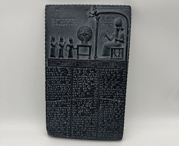 Babylonian Tablet of Shamash Sun God Tablet Museum - Etsy