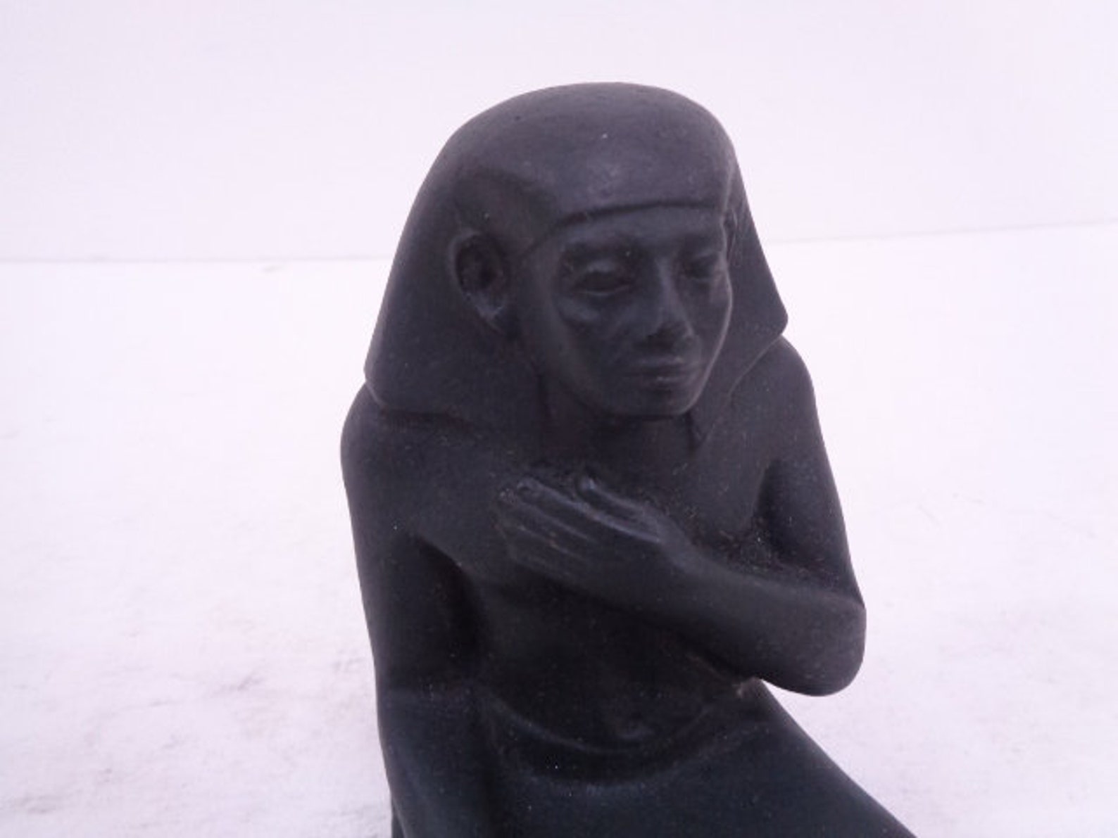 Egyptian Scribe Seated Sitting Statue Sculpture 6.5" Www.neo-mfg.com ...