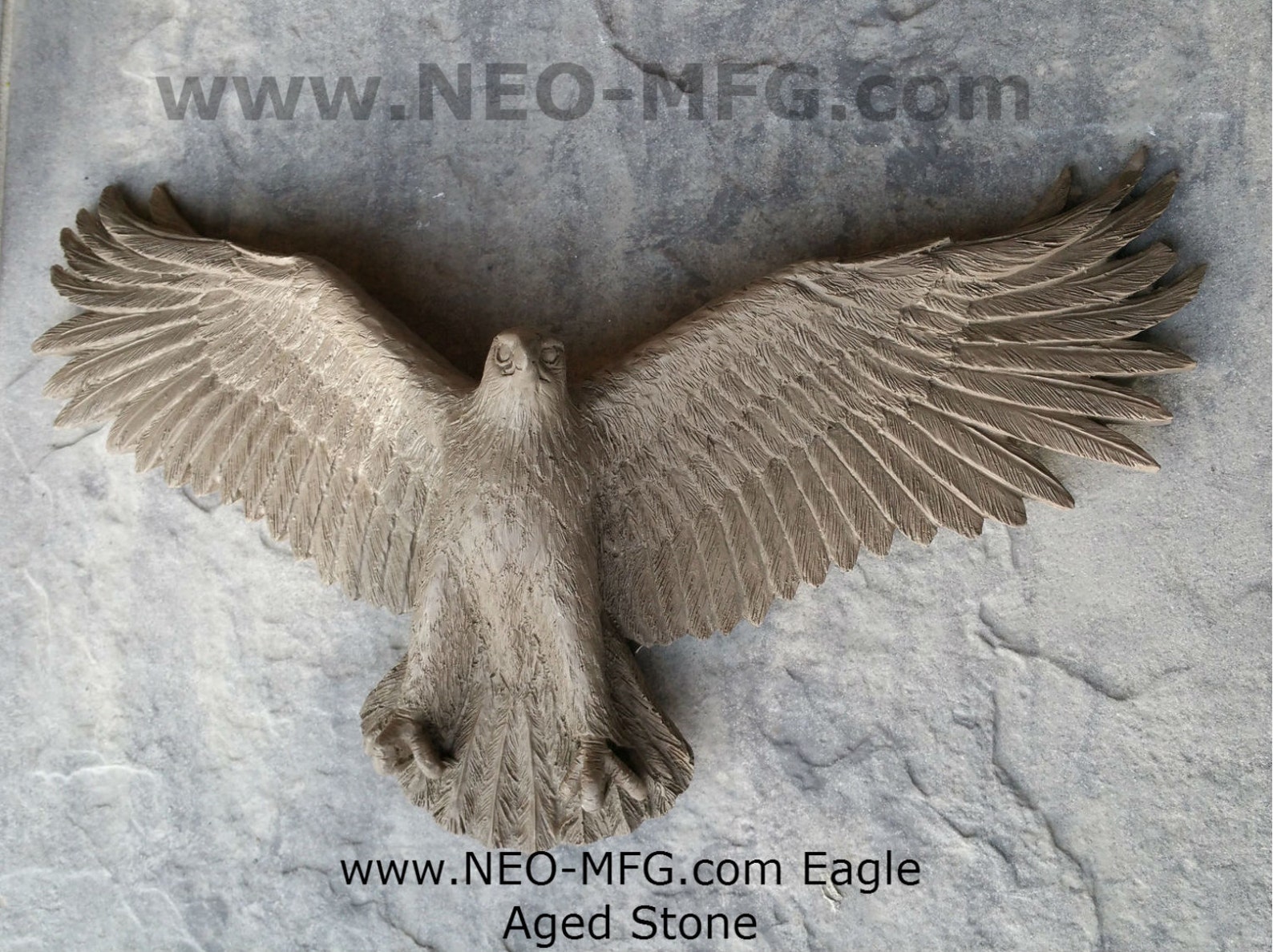 Animal Eagle Sculpture Wall Frieze Www.neo-mfg.com 16" Wide Plaque Art ...