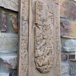 Aztec Mayan Yaxchilán Lintel Sculpture 20" Www.neo-mfg.com Plaque ...