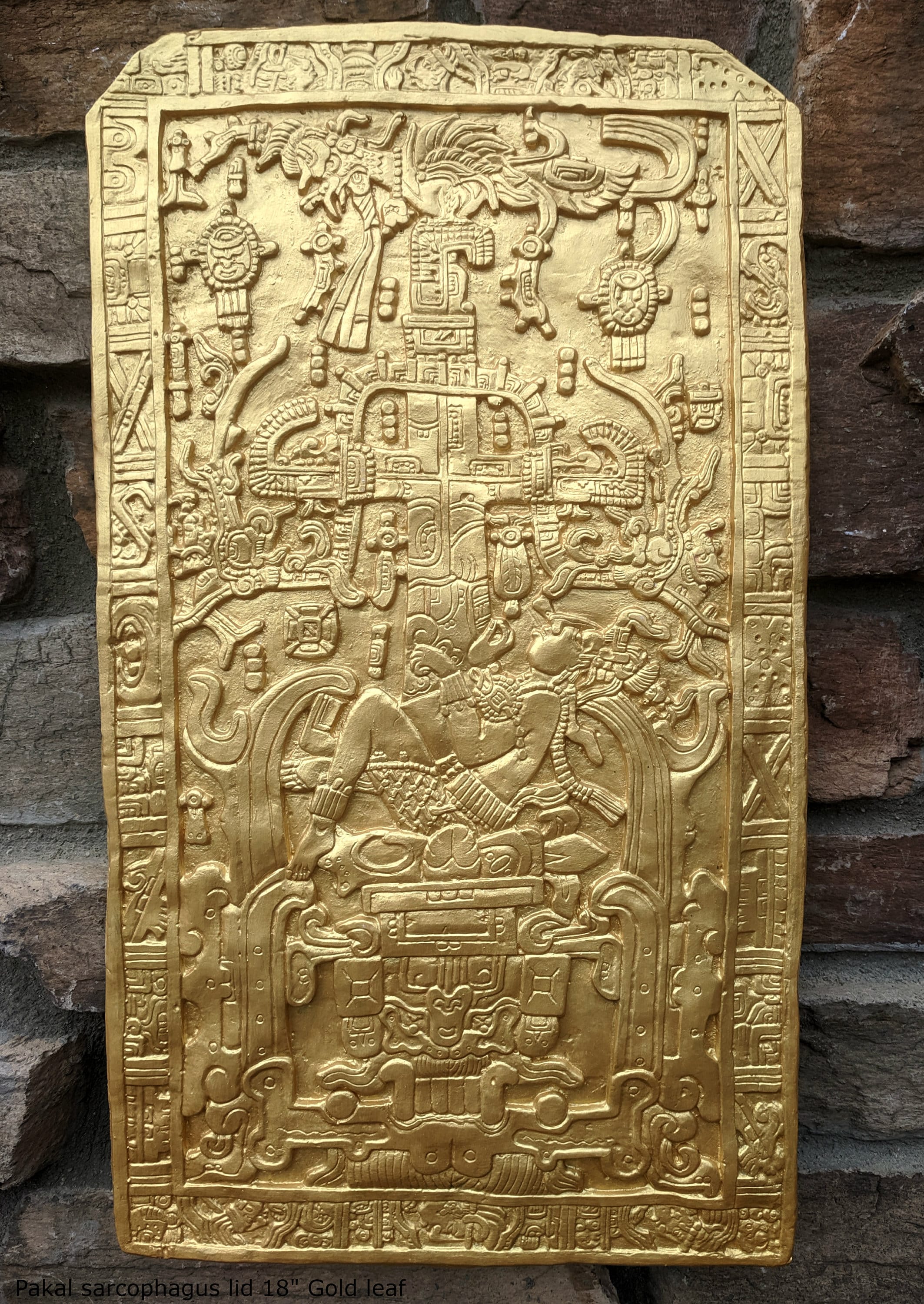 History Aztec Mayan Sarcophagus of King K’inich Janaab’ Pakal Wall ...