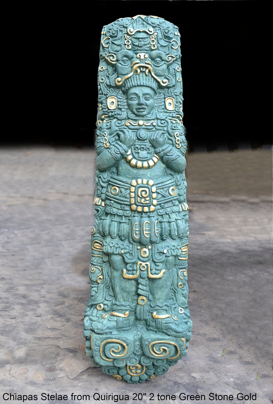 History Chiapas Aztec Maya Artifact Carved Sculpture Statue 20" Tall Neo-mfg - Etsy