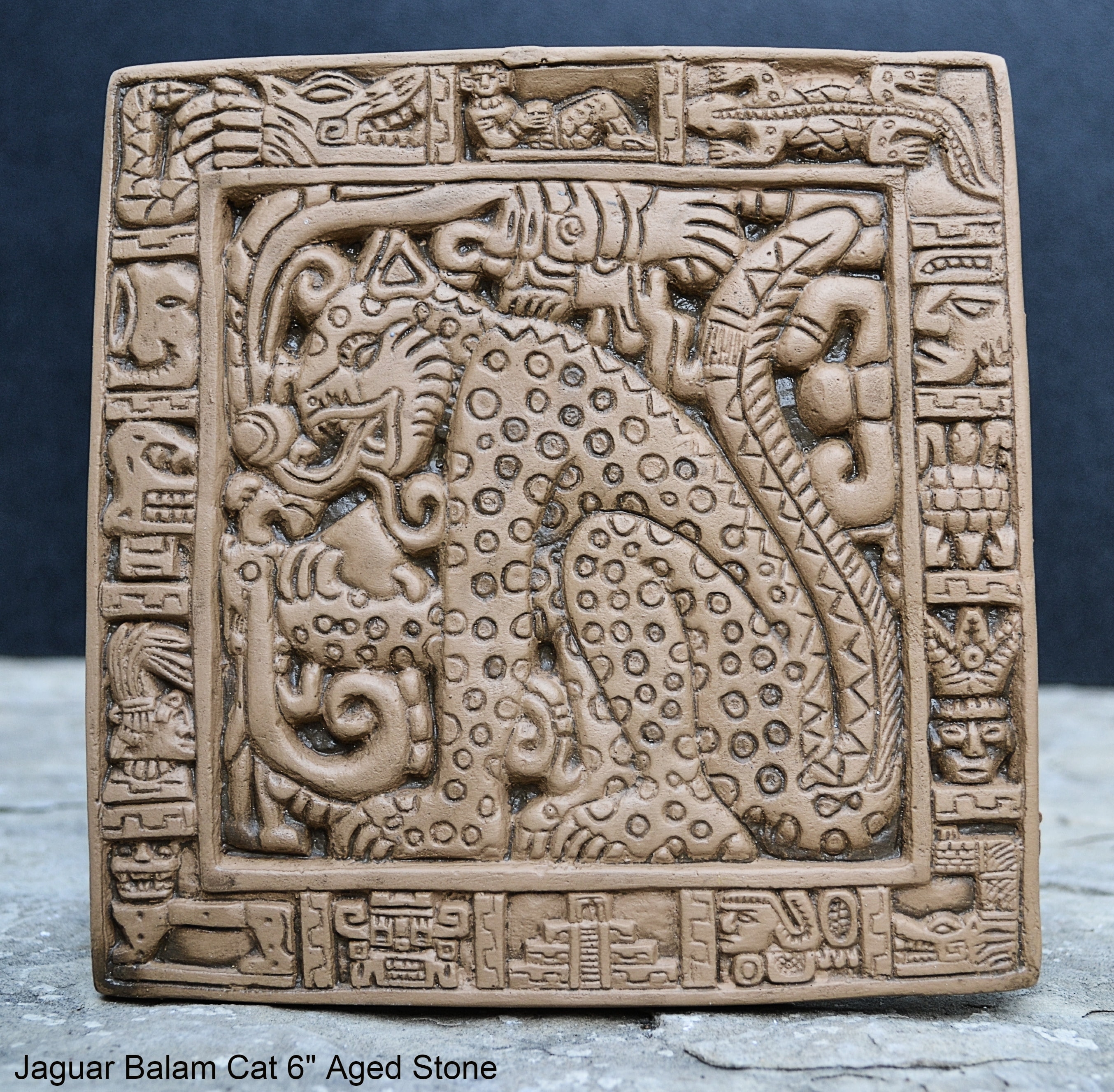 Aztec Jaguar Statue