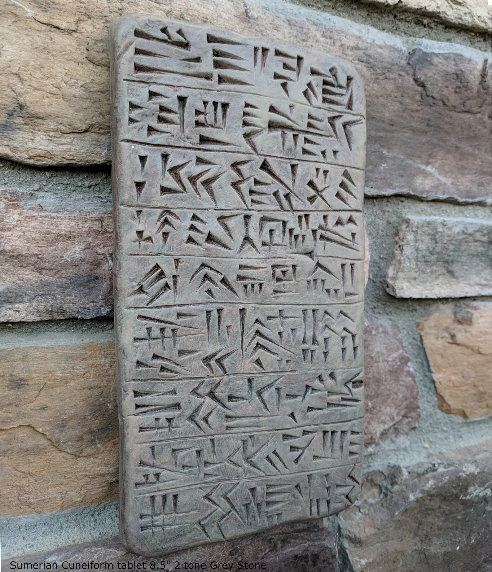 Sumerian Cuneiform Tablet Sculptural Wall Relief Plaque Www.neo-mfg.com ...